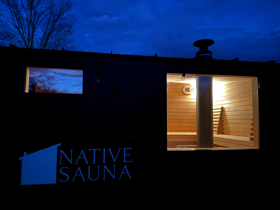Original Native Sauna – Outdoor Traditional Sauna